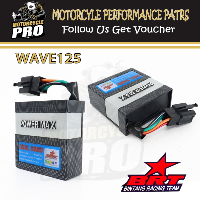 BRT Racing CDI Carbon Power Max WAVE 125 -With Line | Shopee Philippines