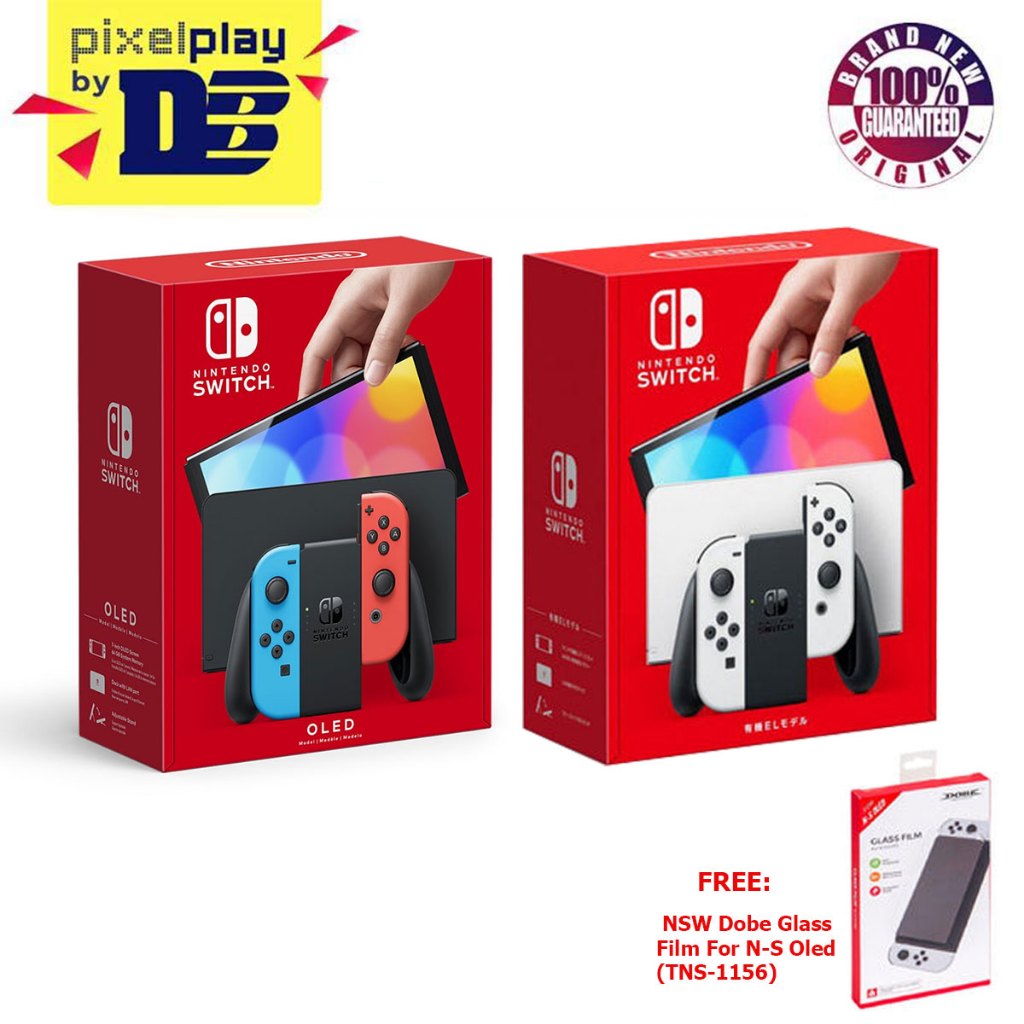 Nintendo Switch Console With Joycon (OLED Model) Standalone | Shopee ...