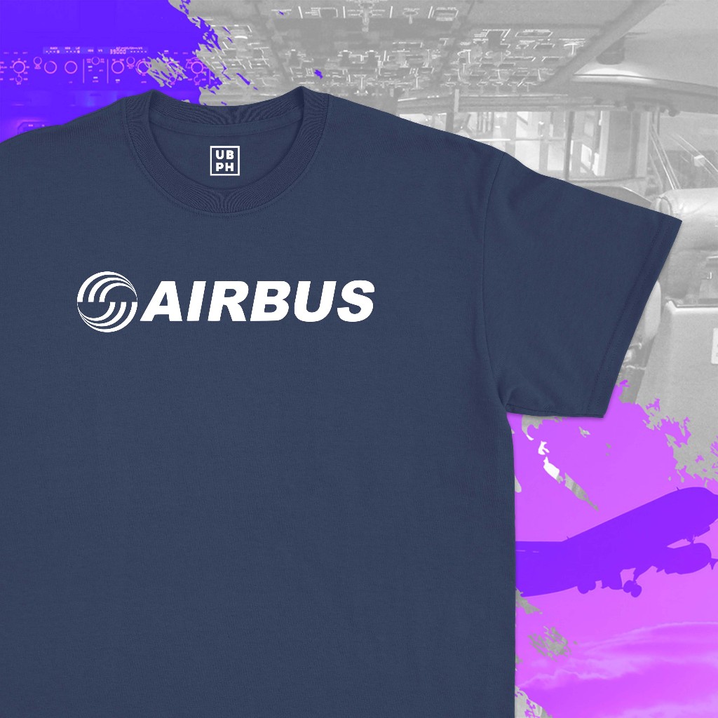 Aviation - AirBus Logo Airbus Airline Student Pilot Tshirt Tops Tees ...