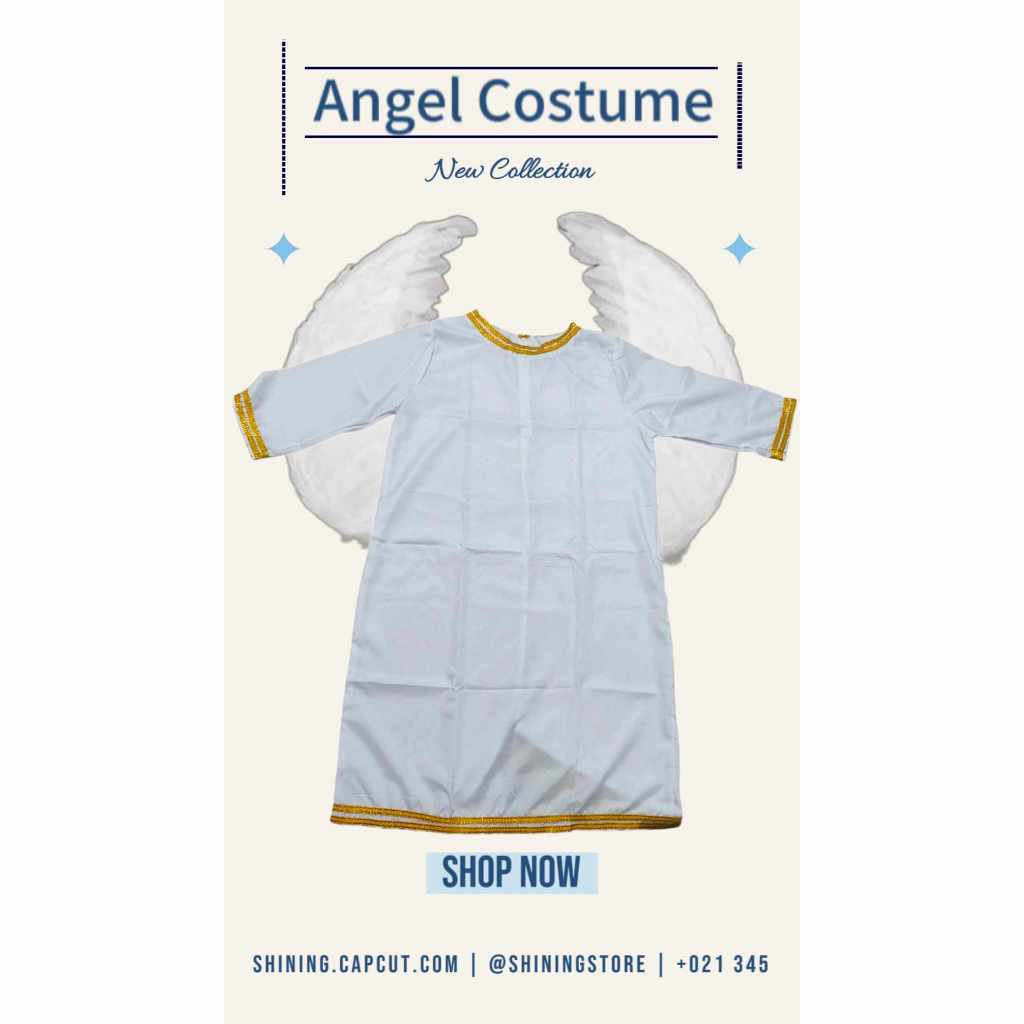 SS'' ANGEL COSTUME/ ANGEL DRESS , ANGEL WINGS | Shopee Philippines