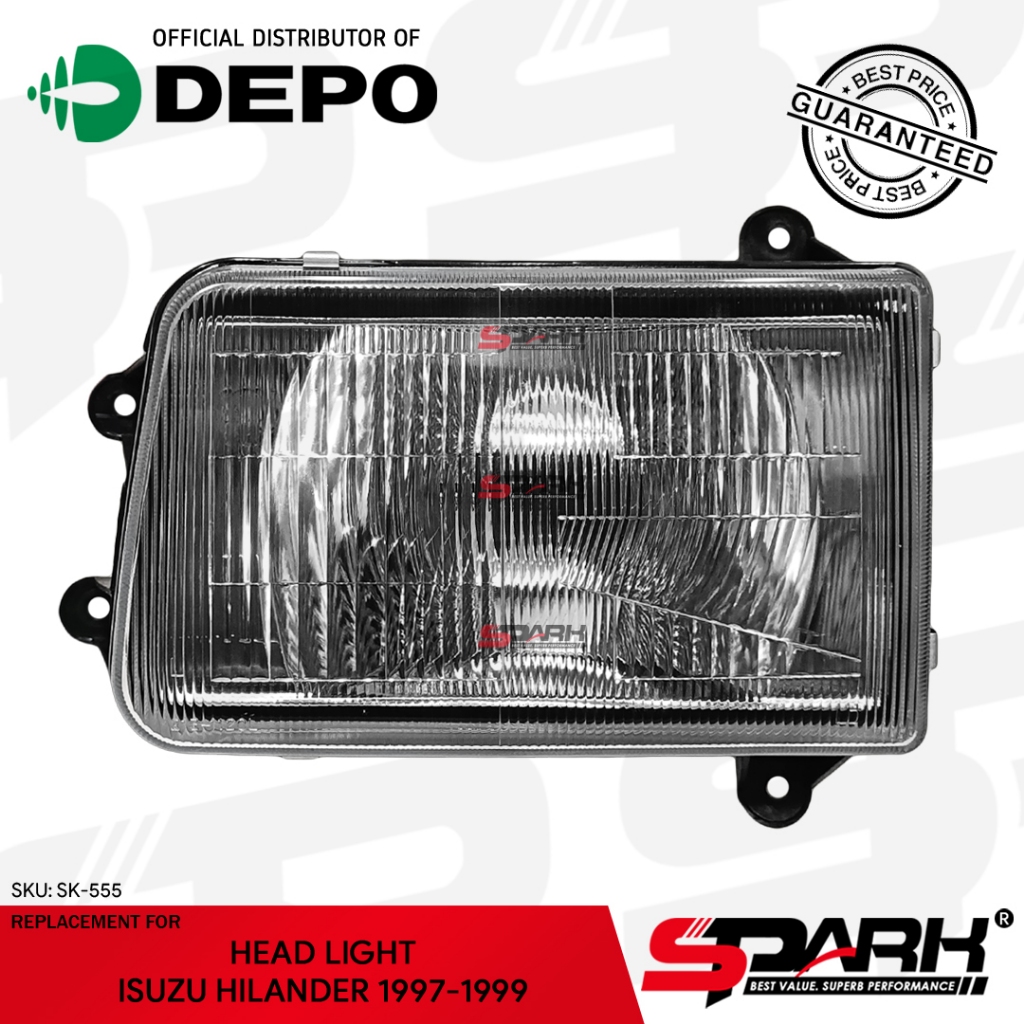 Head Lamp Headlight for Isuzu Hilander 1997 - 1999 Isuzu Panther Isuzu ...