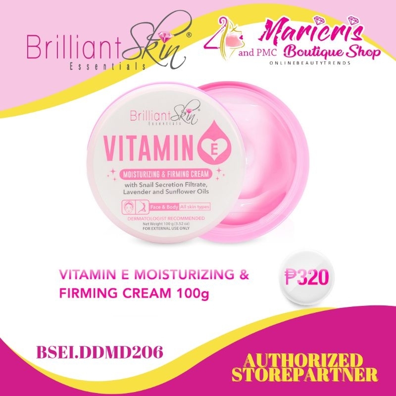 BSEI. VITAMIN E MOISTURIZING CREAM 100g | Shopee Philippines
