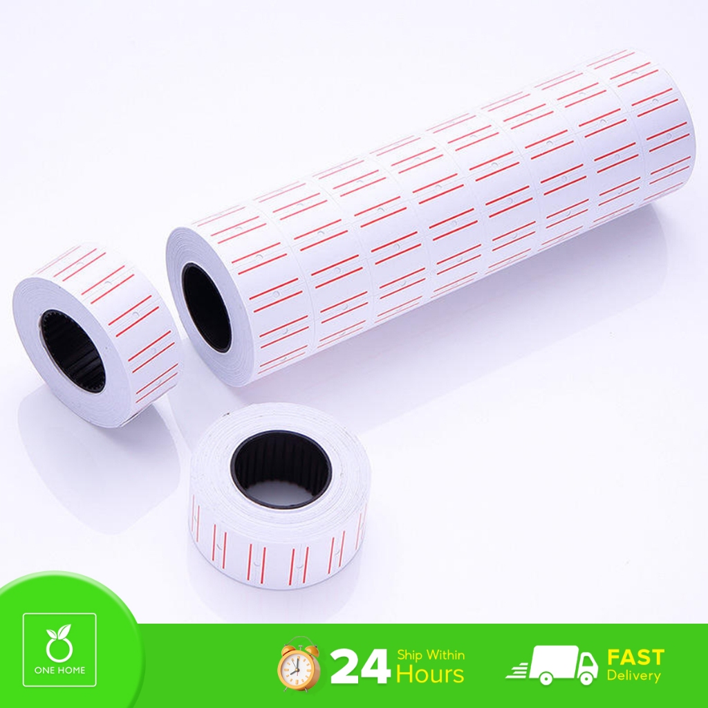 One Home Price Tag Sticker Pricing Label 10 Rolls | Shopee Philippines