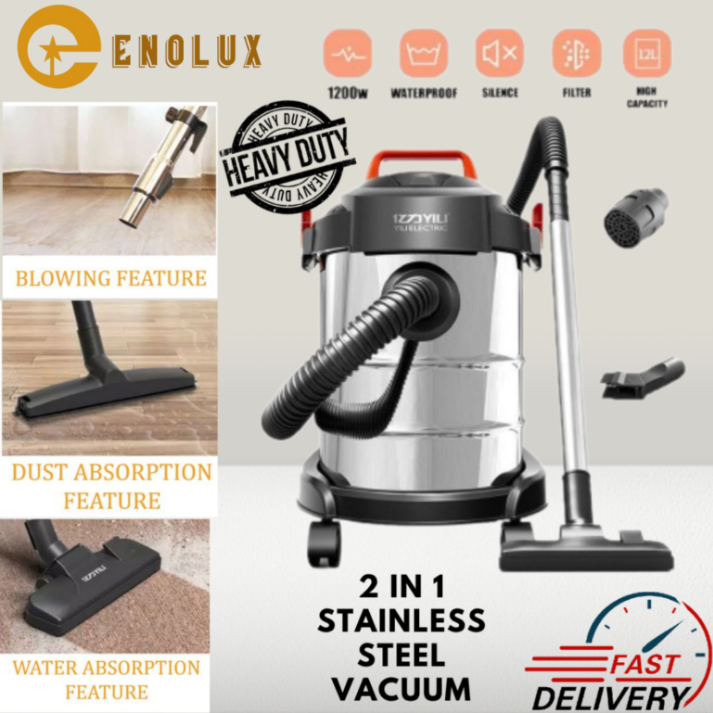 Vacuum Cleaner 3 in 1 / 2 in 1 Stainless Steel Vacuum Cleaner For Home ...