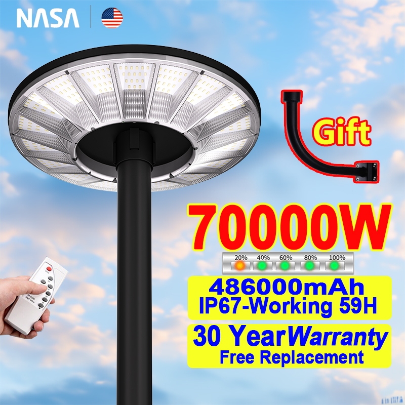 UFO solar light solar street light outdoor waterproof IP67 outdoor lights led lamp street light ...