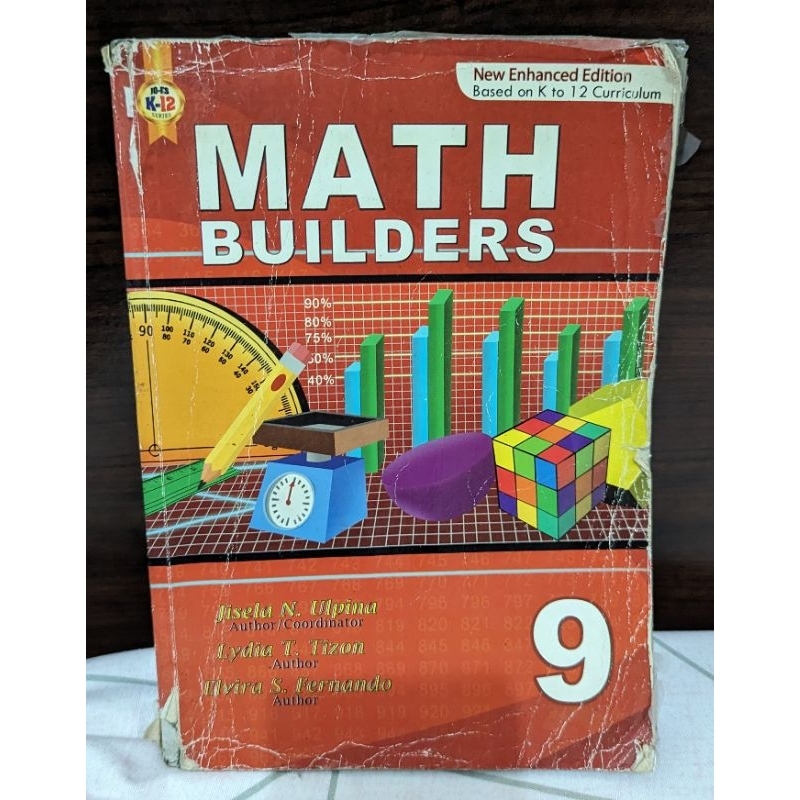 Math Builders 9 (Used) | Shopee Philippines