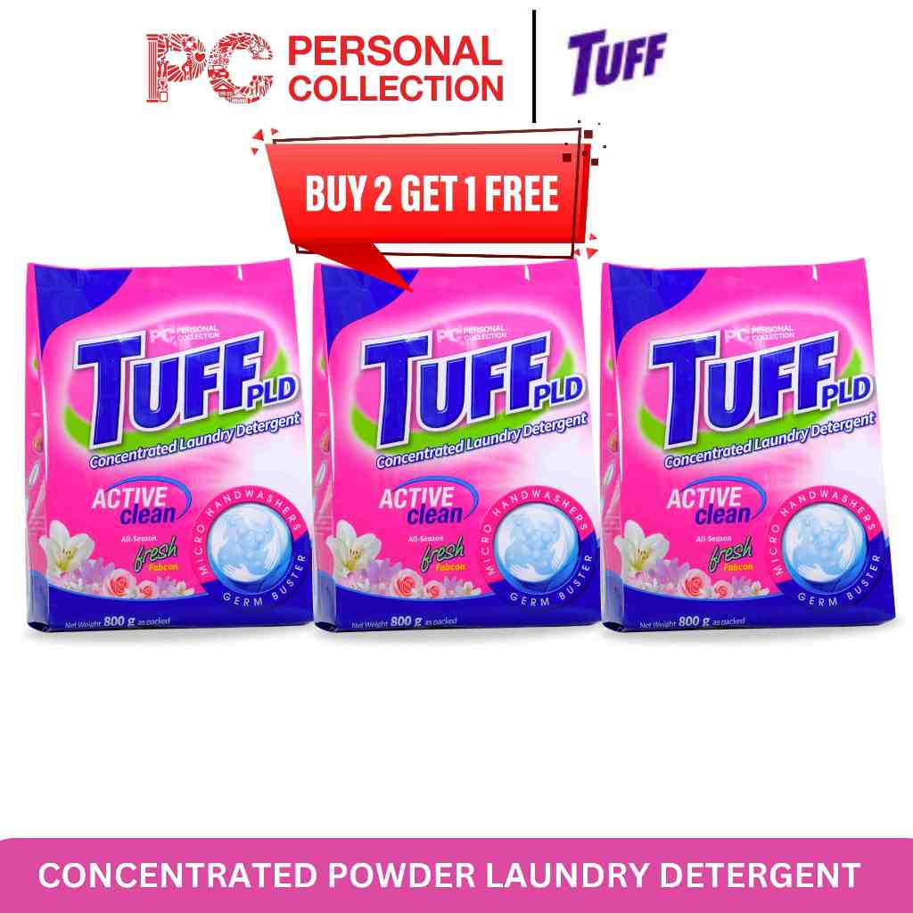 Personal Collection Tuff Active Clean Laundry Detergent Powder 800g Buy ...