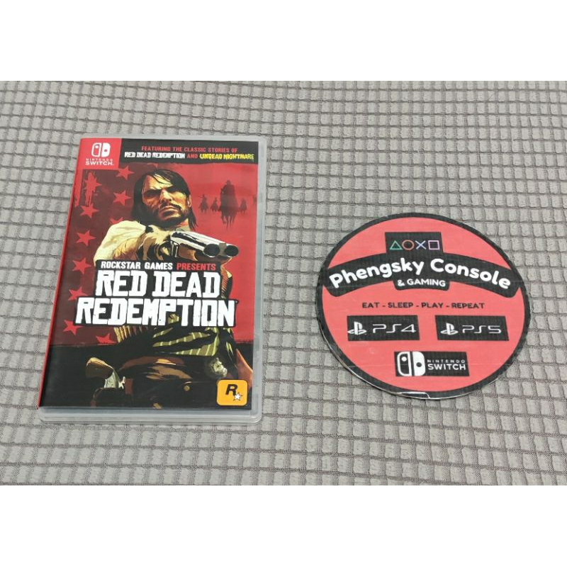 Red dead redemption (Nintendo switch game) [physical game] | Shopee ...