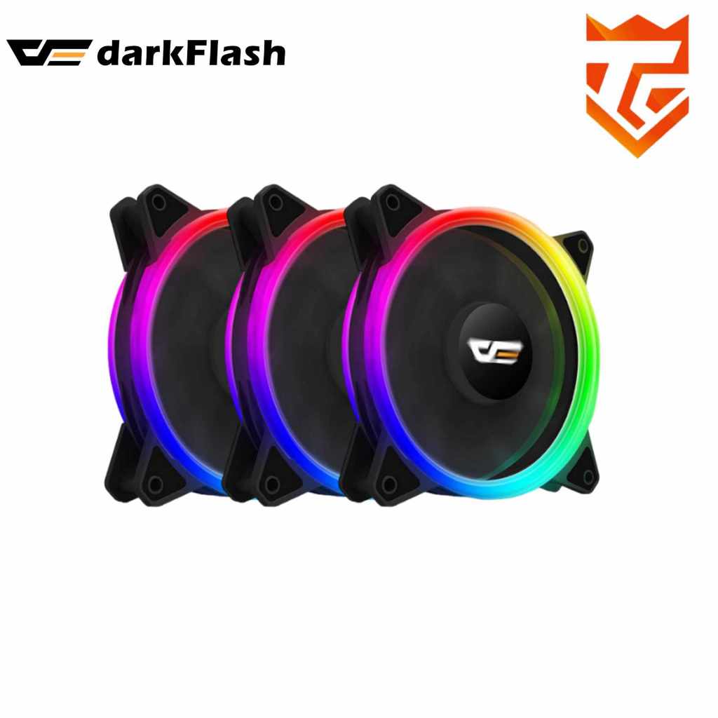 DarkFlash DR12 Pro 3in1 RGB Fan Kit | Shopee Philippines