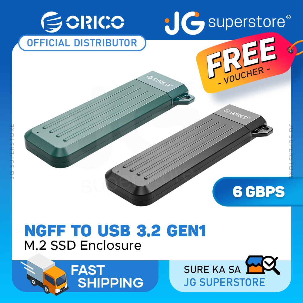 ORICO NGFF to USB 3.2 Gen1 M.2 NGFF SSD Enclosure Tool-Free w/ USB-A to ...