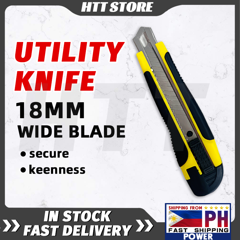 Utility Cutter Knives 18mm Blade Retractable Utility Knife Purpose