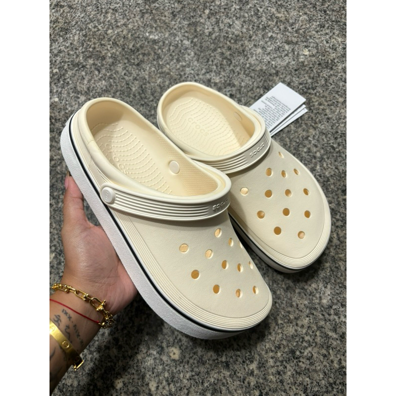 Crocs Off-Court Clog | Sandals | Slip On | Men | Women | Boy | Shopee ...