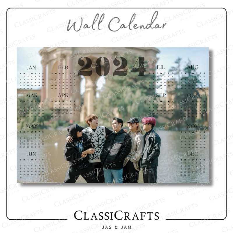 2024 Wall Calendar SB19 (02) A4 Size | Shopee Philippines