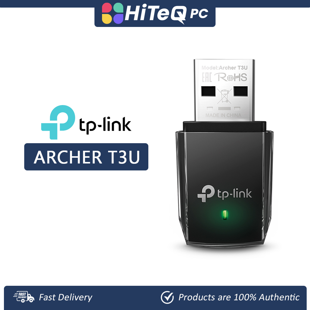 HiteqPC | TP-Link Archer T3U AC1300 Mini Wi-Fi MU-MIMO USB Adapter ...