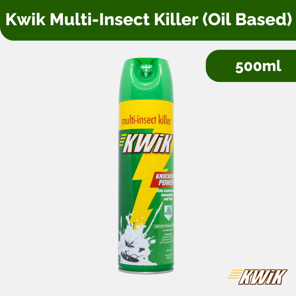 KWiK Multi-Insect Killer (Oil-Based) 500mL | Shopee Philippines