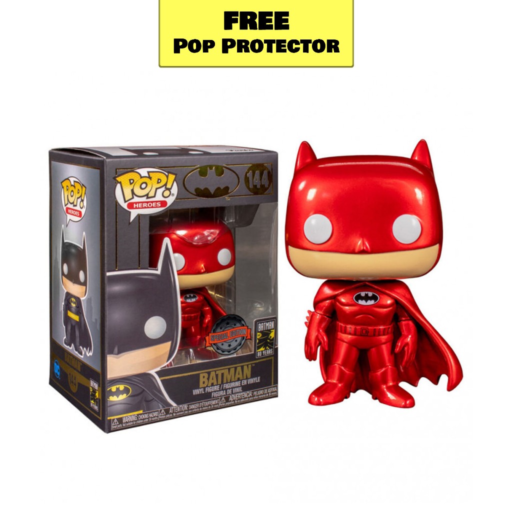 Batman Red Metallic Funko Pop | Shopee Philippines