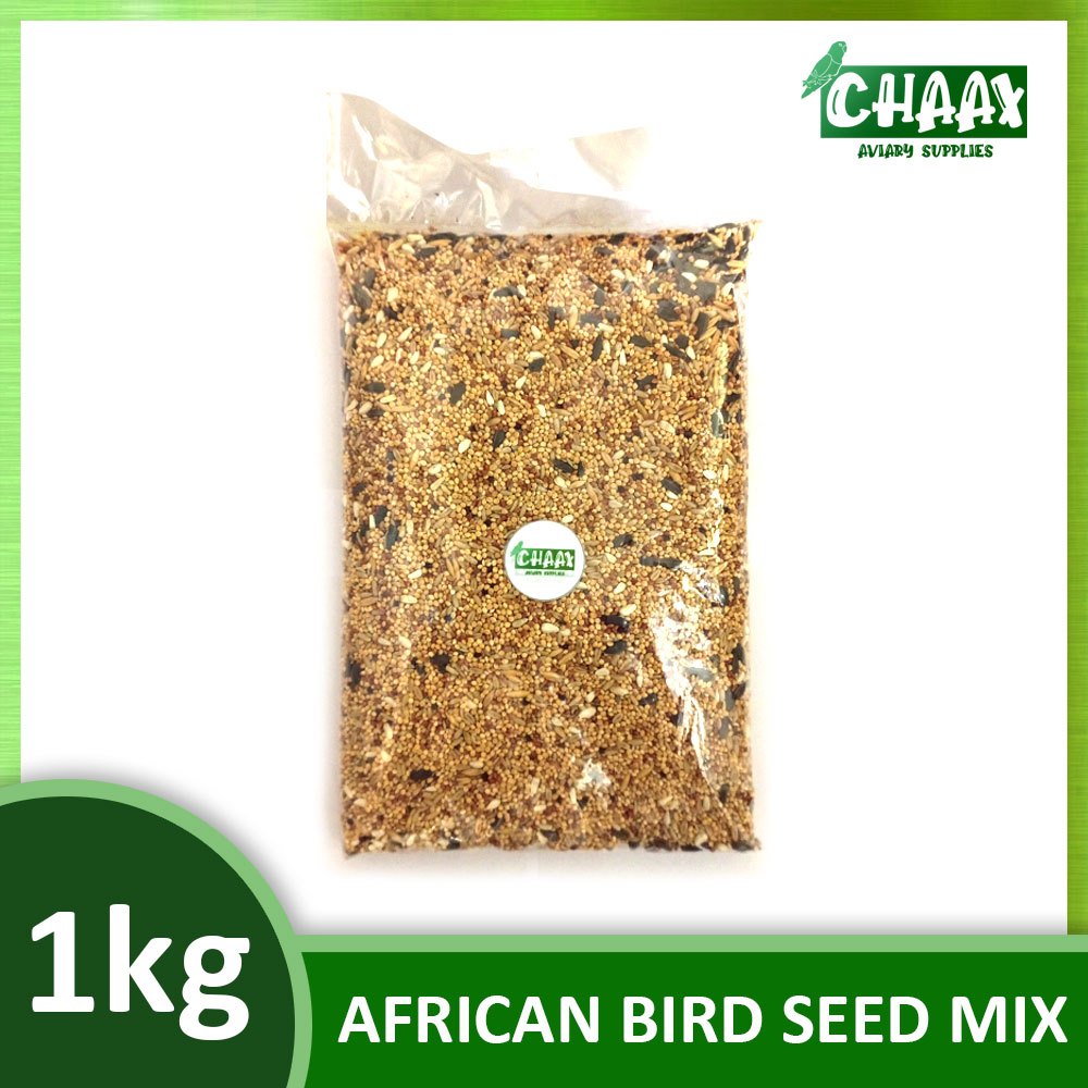 1kg Quality African Bird Seed Mix for Lovebirds, Keets, and Cockatiels ...
