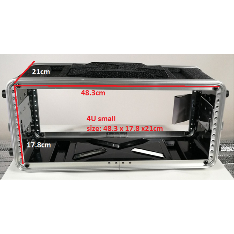 4U 4RU ABS Flight Case Rack Guider Audio Equipment Box | Shopee Philippines