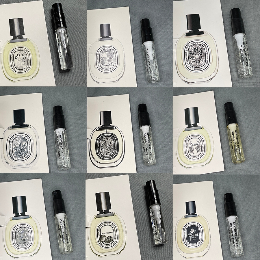 Sample Perfume 1.5 / 2ML - Diptyque Perfume 14 Collection Fragrances ...