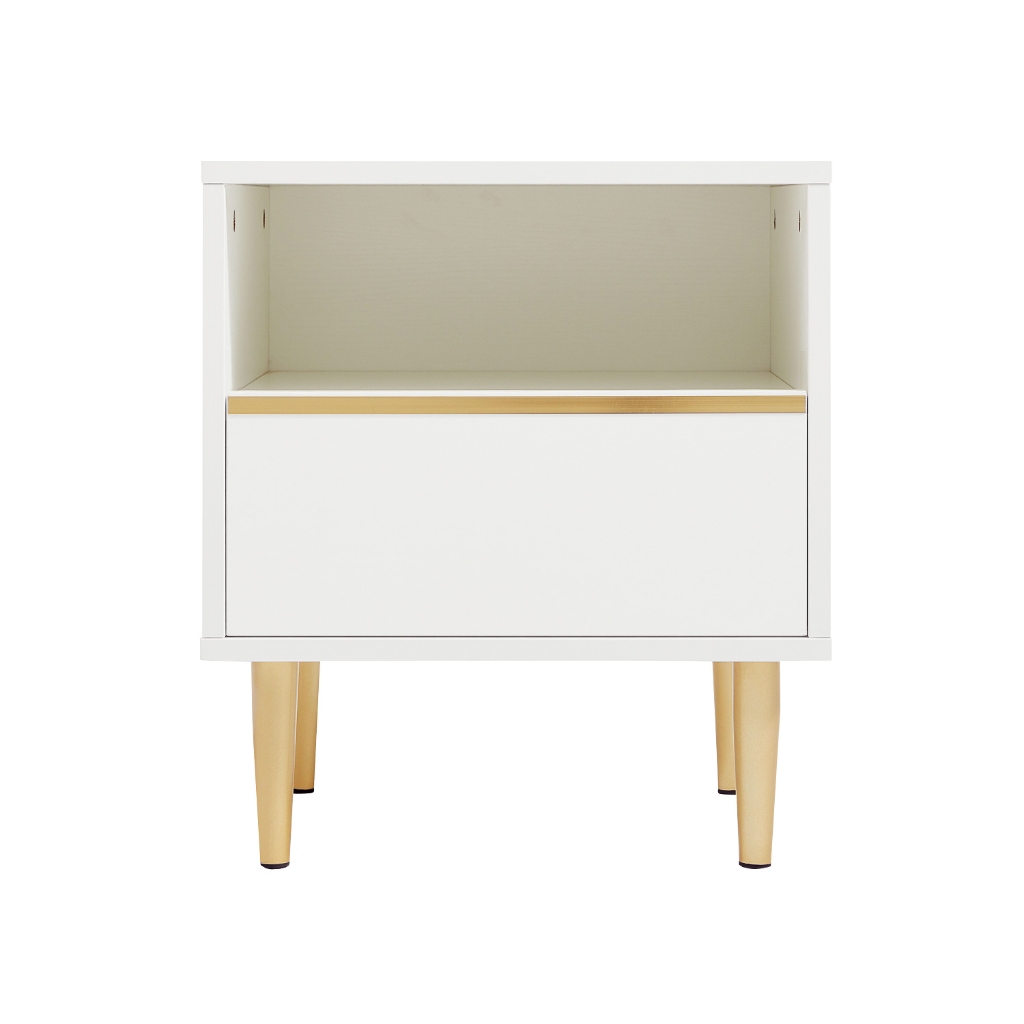 Furniture source Golie maldain side table (white) | Shopee Philippines