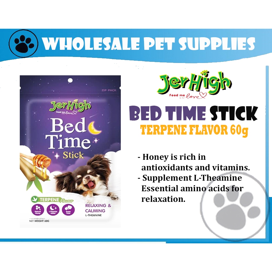 JerHigh Treats For DOGS - Bed Time Stick ( Terpene Flavor with Honey ...