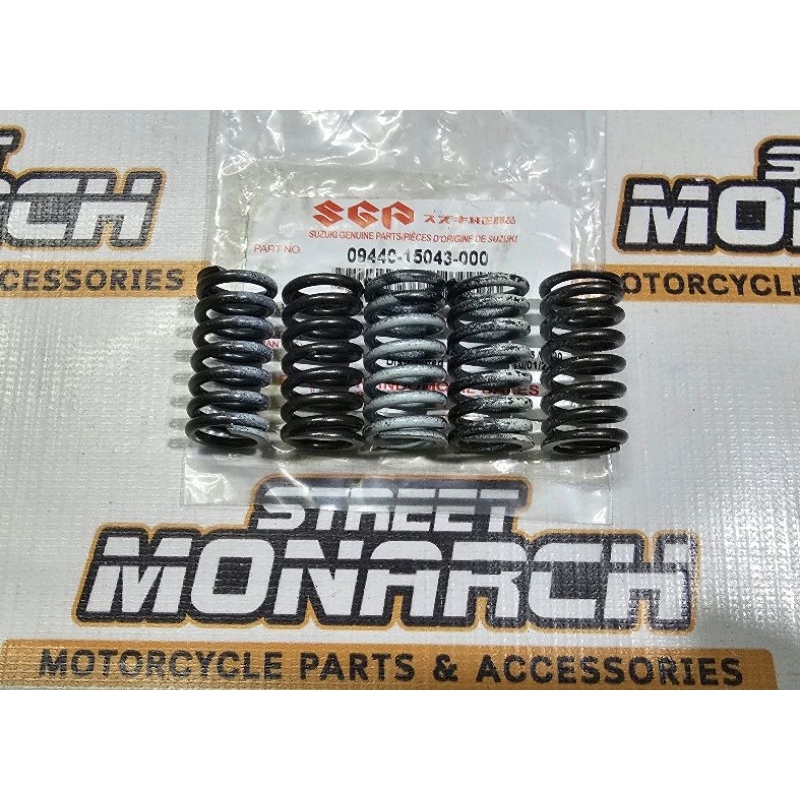 GENUINE SGP STOCK CLUTCH SPRING SET (4PCS) FOR SUZUKI RAIDER 150 CARB ...