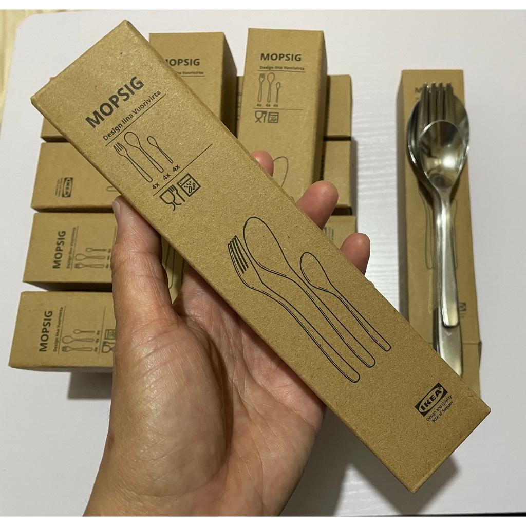 MOPSIG 12-piece / 16-piece flatware set | Shopee Philippines