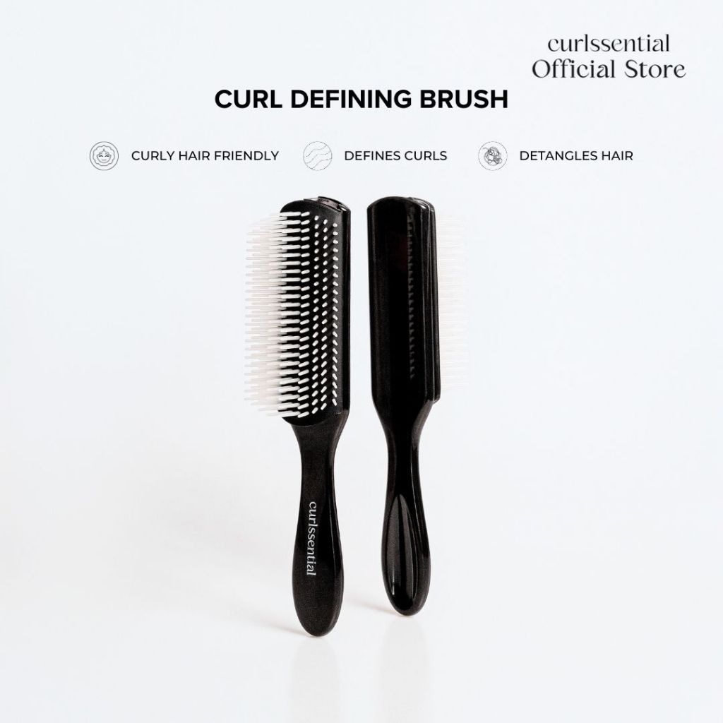 Curlssential Defining Brush [Clump, Define Curls, Curly Hair, Styling ...