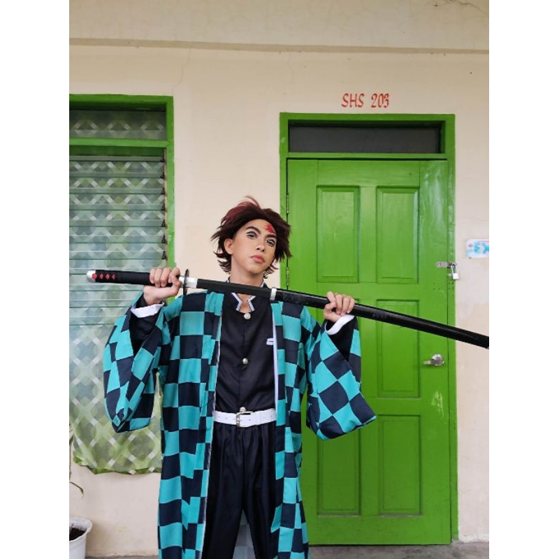 Tanjiro Costume Demon Slayer | Shopee Philippines