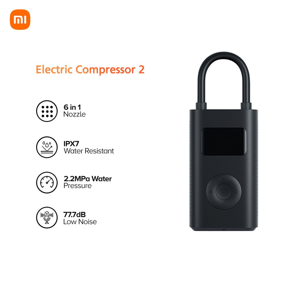 Xiaomi Portable Electric Air Compressor 2 | Shopee Philippines
