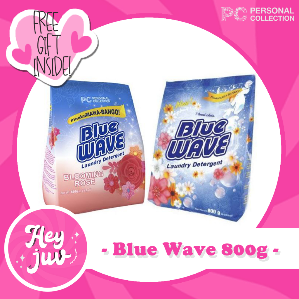 BLUE WAVE Powder Laundry Detergent 800g | Shopee Philippines