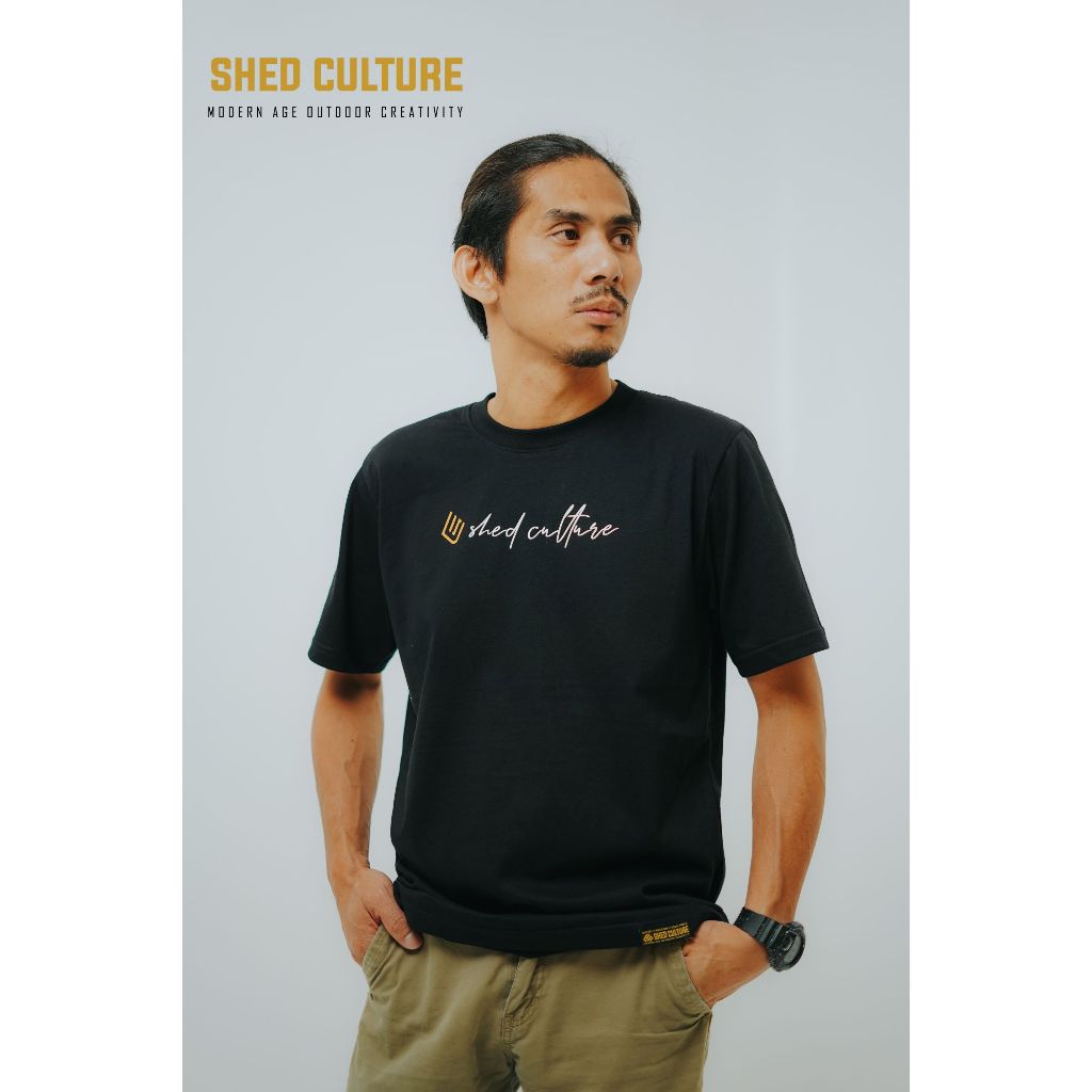SHED CULTURE CURSIVE TEES DESIGN | Shopee Philippines