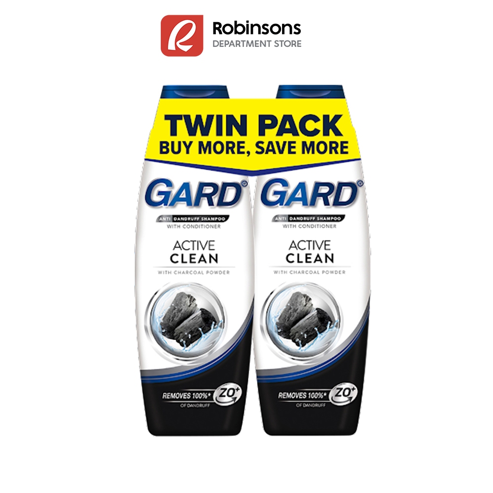 Gard Active Clean (Charcoal) 170mL Twin Pack | Shopee Philippines