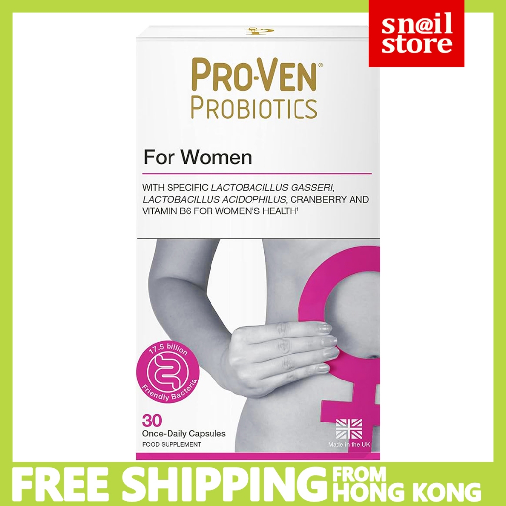 PROVEN Probiotics for Women(EXP 2027) + Cranberry 30 capsules | Shopee ...
