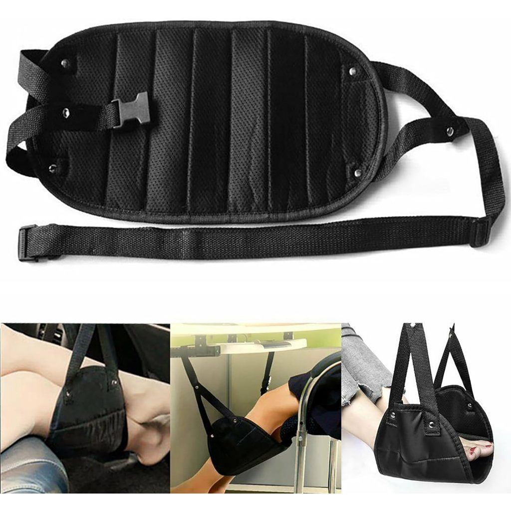 Airplane Footrest, Portable Plane Leg Rest, Travel Accessories to ...