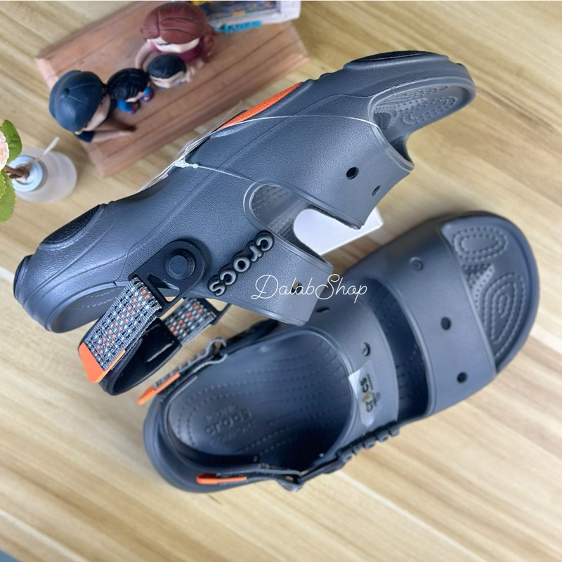 Original Crocs Unisex-Adult Classic All Terrain Sandals Slate Grey | Shopee Philippines