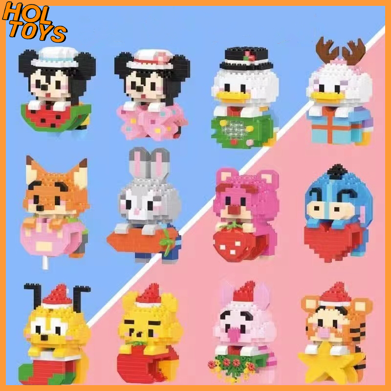 【HOL】DIY Block Toy Brick Card Character Mini Block Card Gift ...
