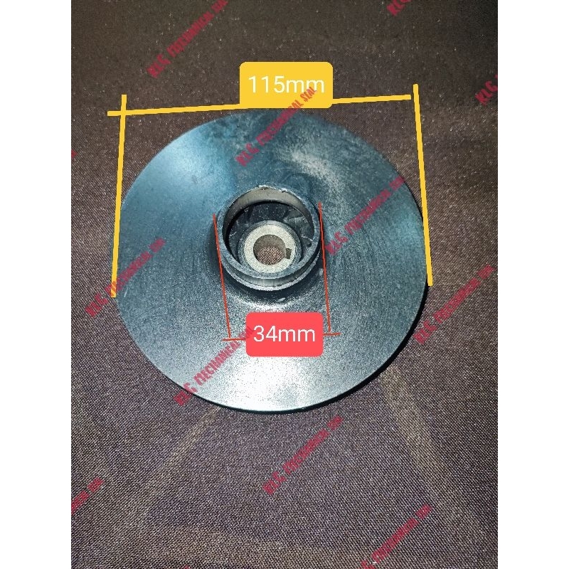 Water pump impeller 12mm x 34x115x9 | Shopee Philippines