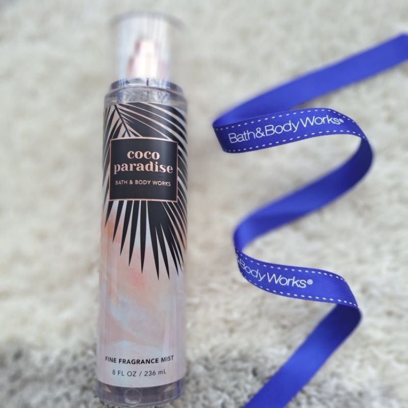 Original Bath And Body Works Usa Coco Paradise Fine Fragrance Mist New