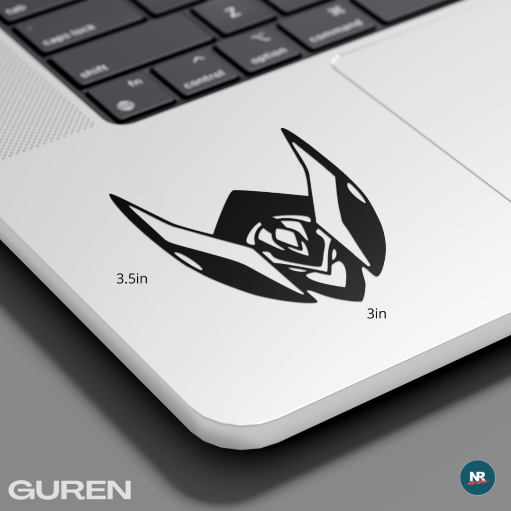 Code Geass Guren Vinyl Decal Anime Mecha Waterproof Sticker Shopee Philippines