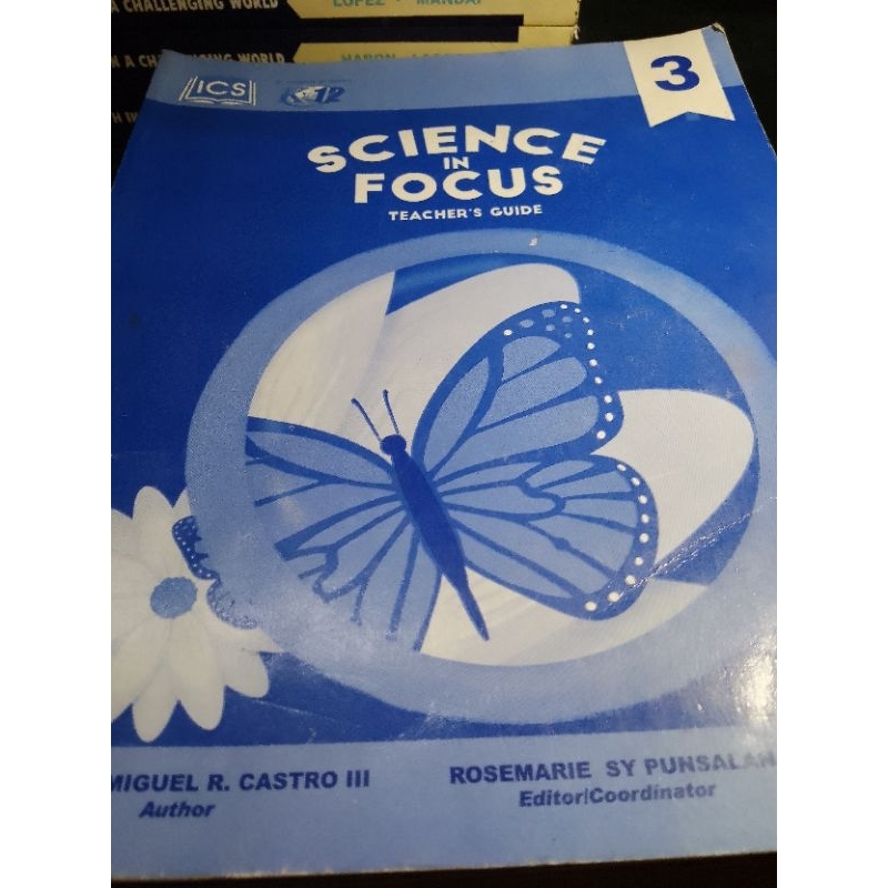 SCIENCE IN FOCUS grade 3 Teacher's guide (Brandnew | Shopee Philippines