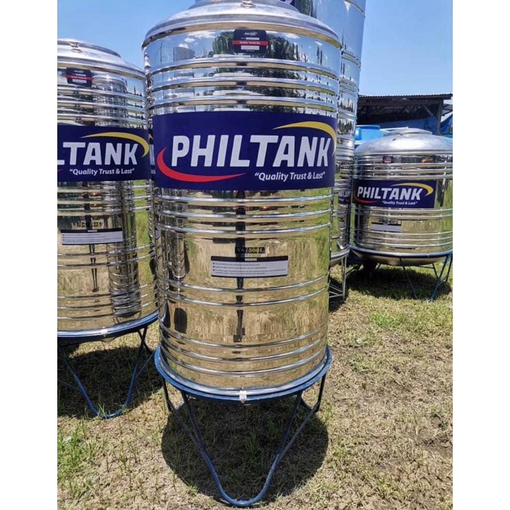 NEW PHILTANK 1000 LITERS STAINLESS TANK | Shopee Philippines