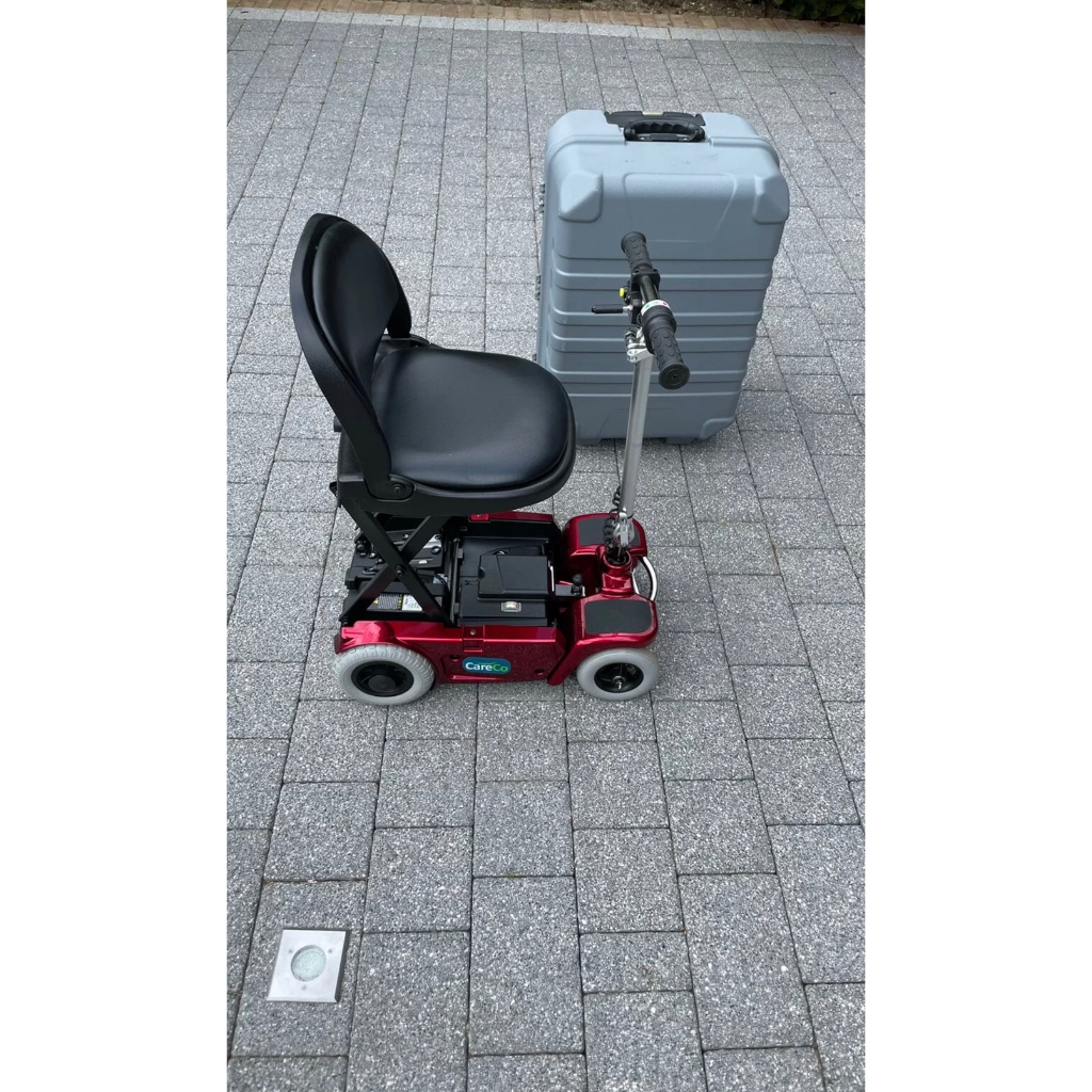 CareCo Scootcase Folding Portable Travel Mobility Scooter - RED ...