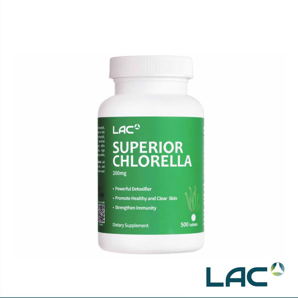 LAC Greens Superior Chlorella 200mg (Consume within May 2025) | Shopee ...