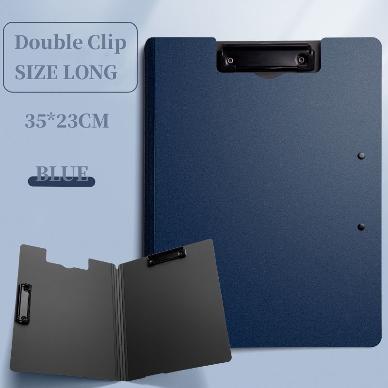 Long Clipboard with Cover Clip Folder Board With Cover Folder Writing ...