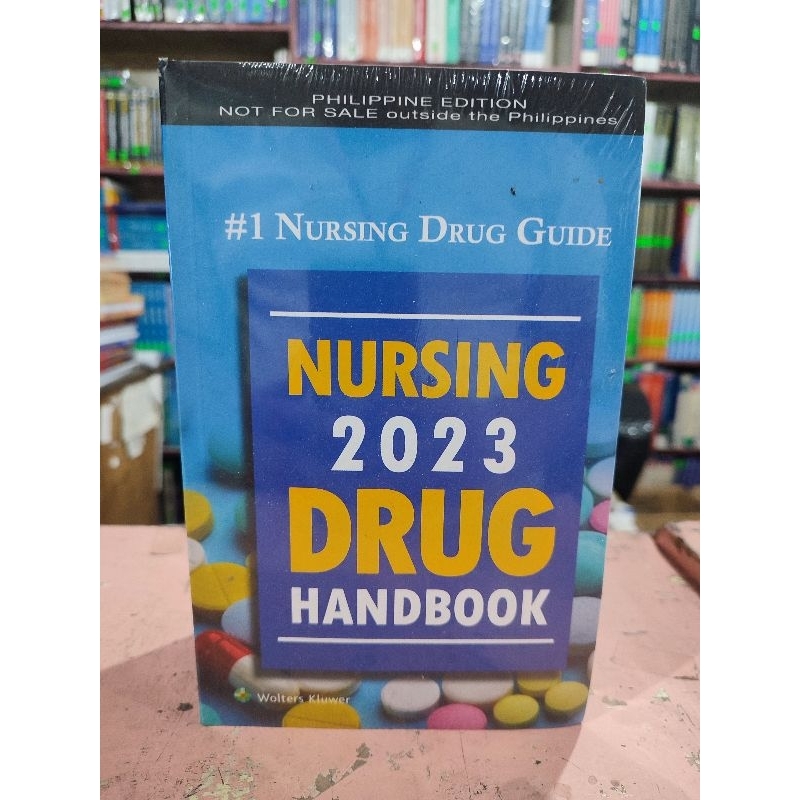 Nursing Drug Handbook Authentic 2023/2024 | Shopee Philippines