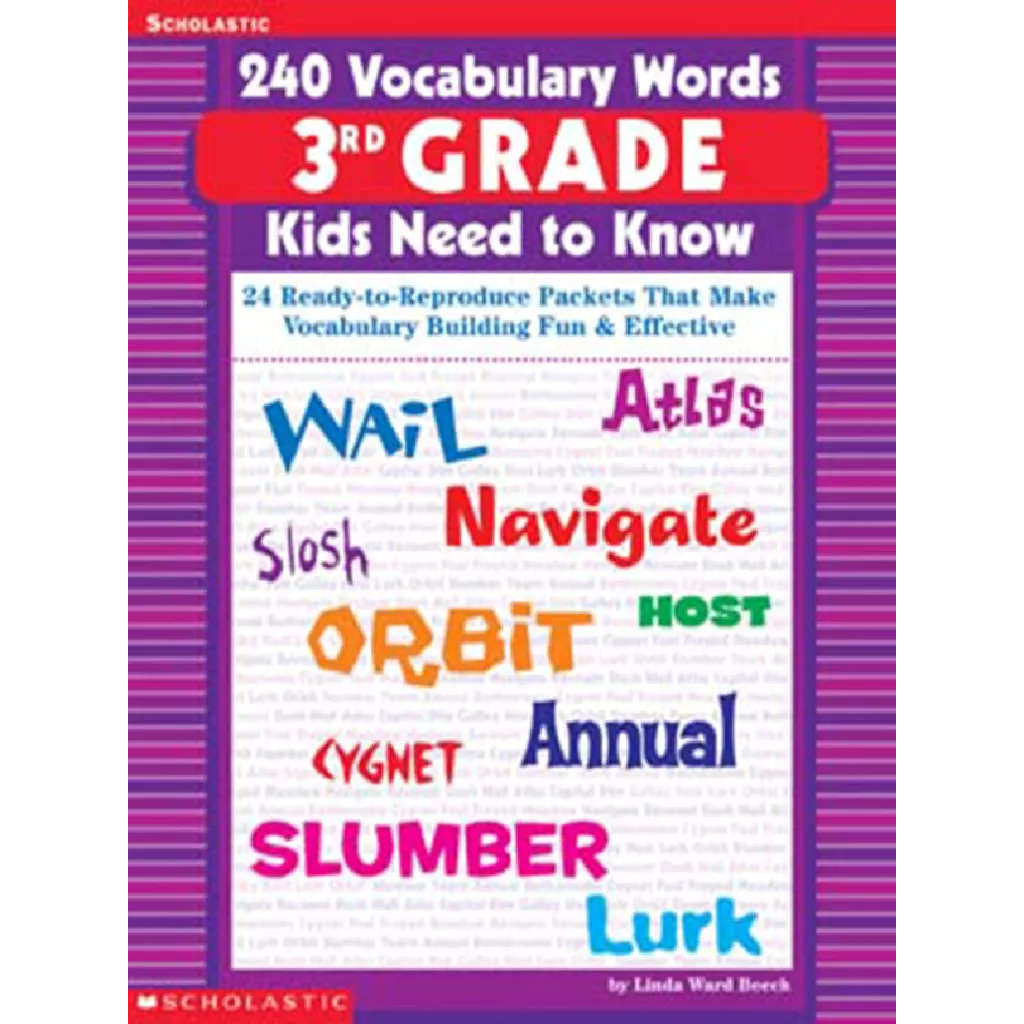 240 Vocabulary Words Grade 3 Book | Shopee Philippines