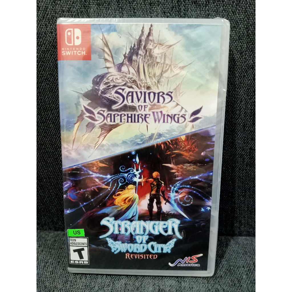 Savior of sapphire Wings & Stranger Of Sword City Revisited Nintendo ...
