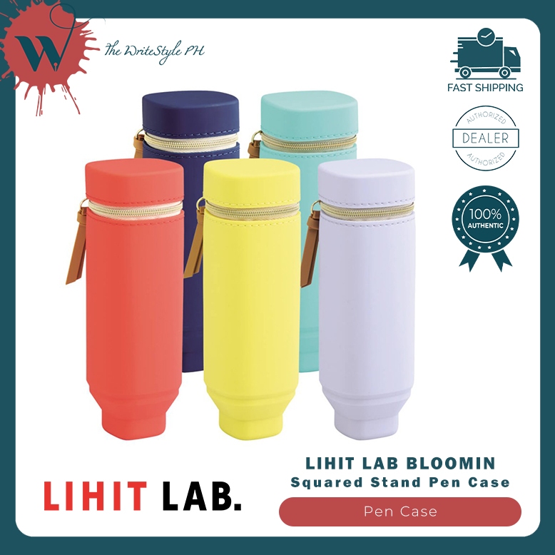 Lihit Lab Bloomin Squared Stand Pen Case | Shopee Philippines