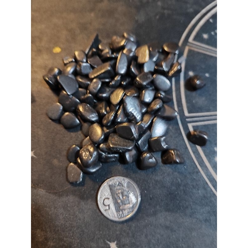 CHEFFY Shungite Tumbled Crystals Gemstones | Shopee Philippines